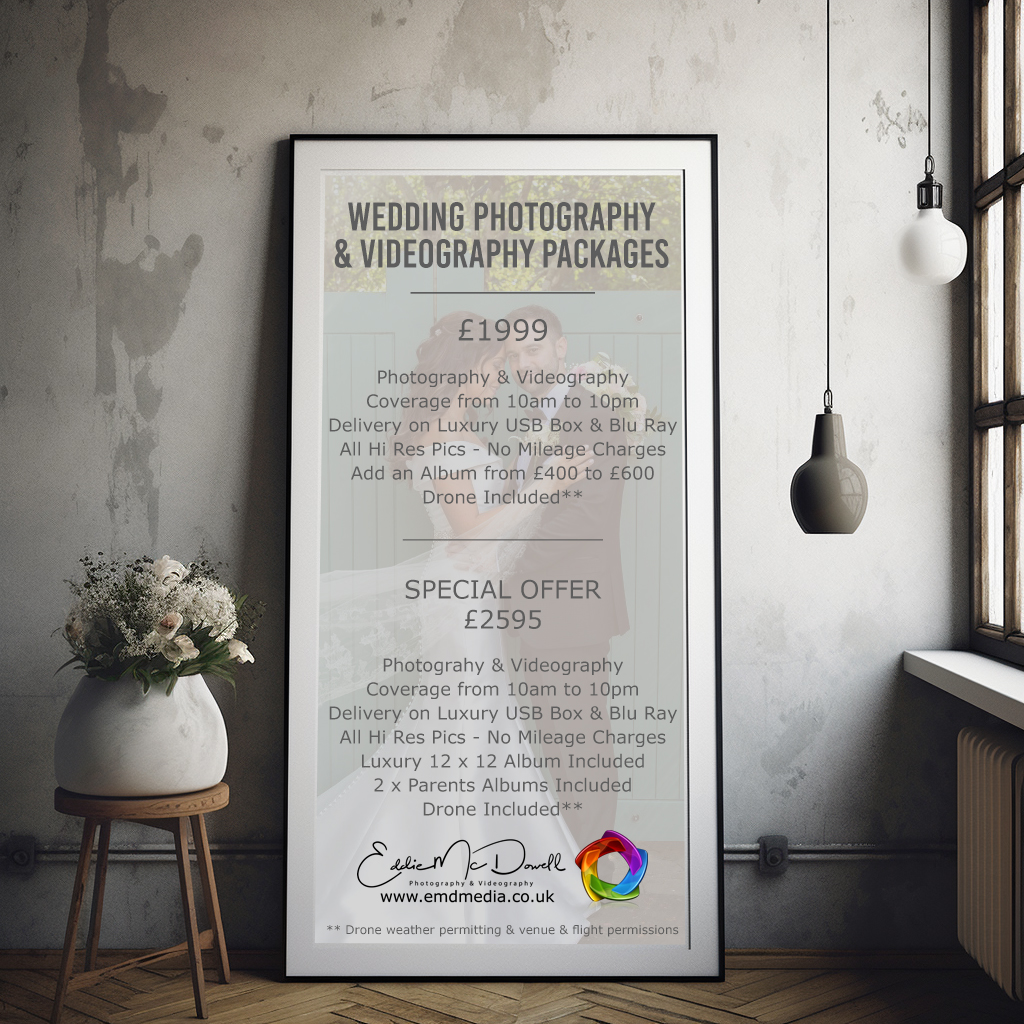Luxury Wedding Packages & Pricing - EMD Media