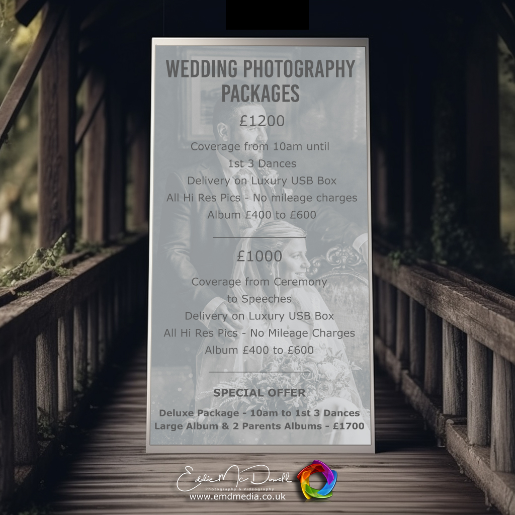 Luxury Wedding Packages & Pricing - EMD Media